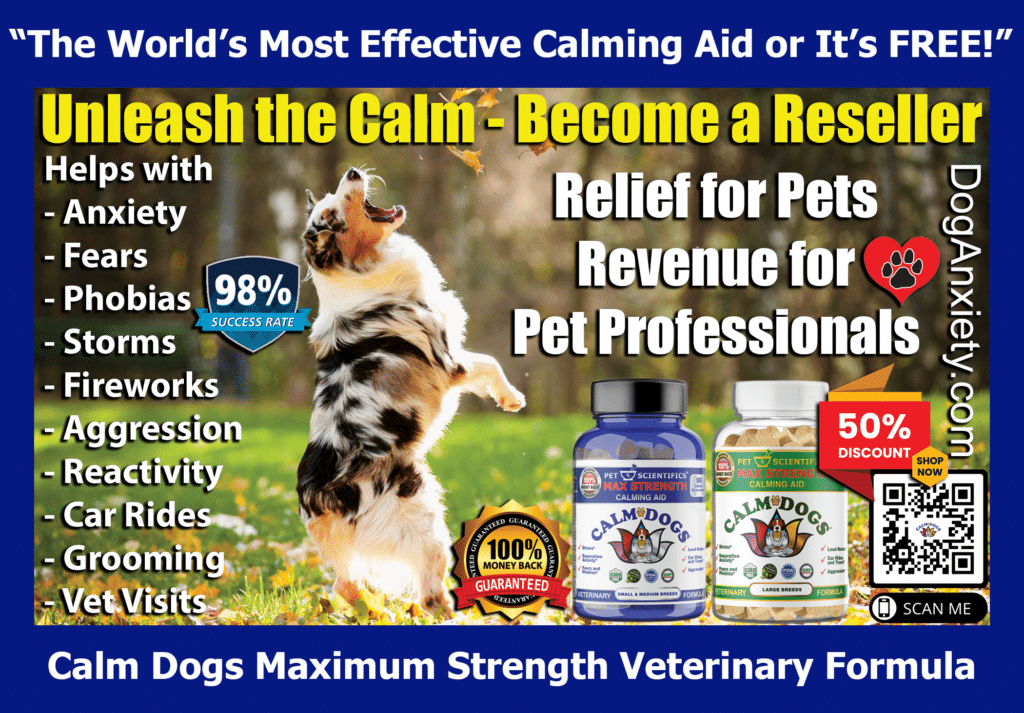 Veterinarians, Trainers, Behaviorists and Pet Pros - CALM DOGS® "The ...